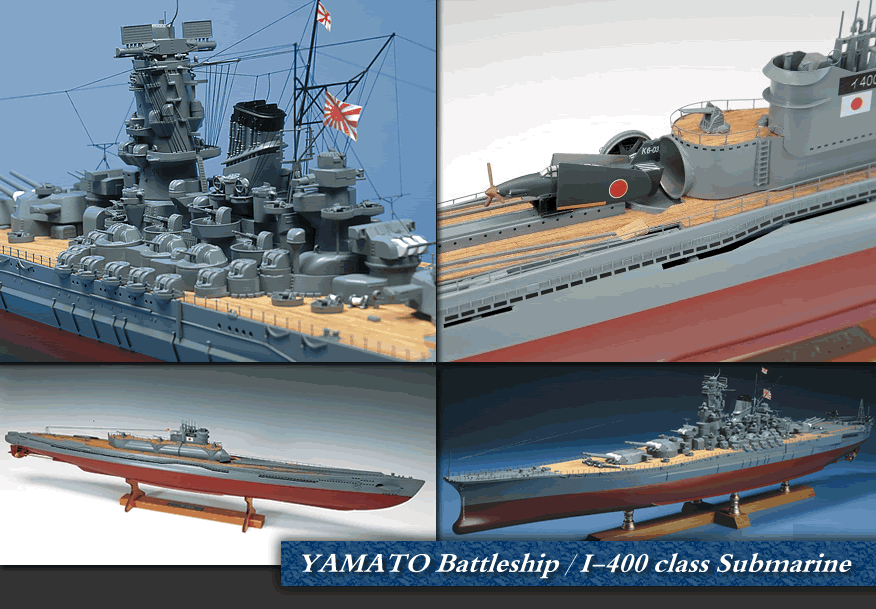 I-400-class Submarine Model / Woody JOE
