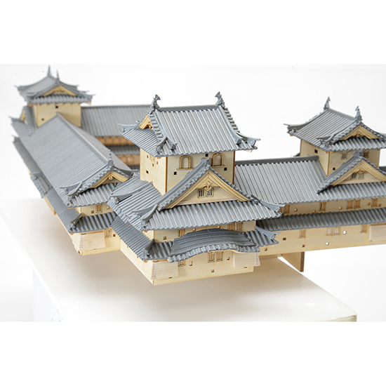 "Himeji Castle" Wooden Japanese Castle Model, by Woody JOE