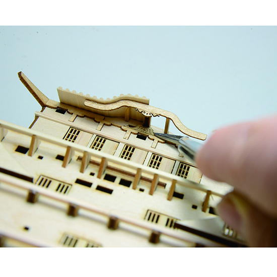 "Himeji Castle" Wooden Japanese Castle Model, by Woody JOE