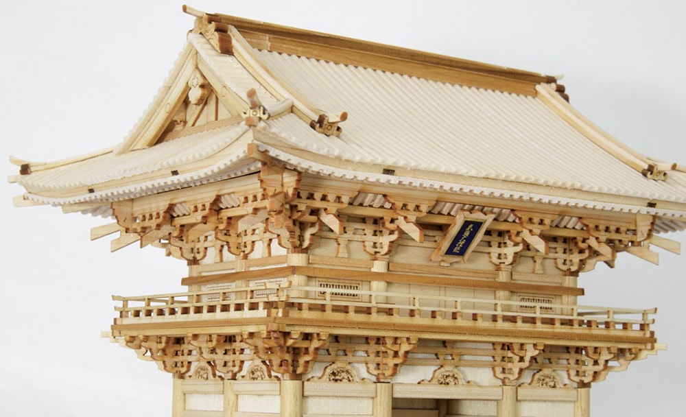 Kunozan Toshogu ROUMON, Japanese Shrine Model, by Woody JOE