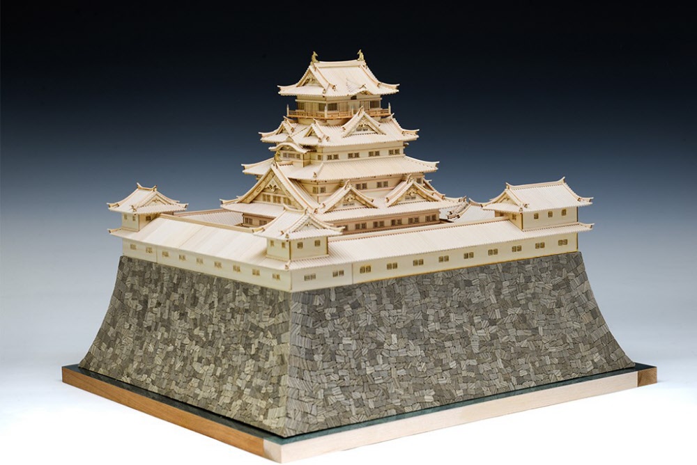 Sunpu Castle Japanese Castle Model, by Woody JOE