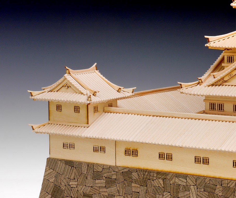 Sunpu Castle Japanese Castle Model, by Woody JOE