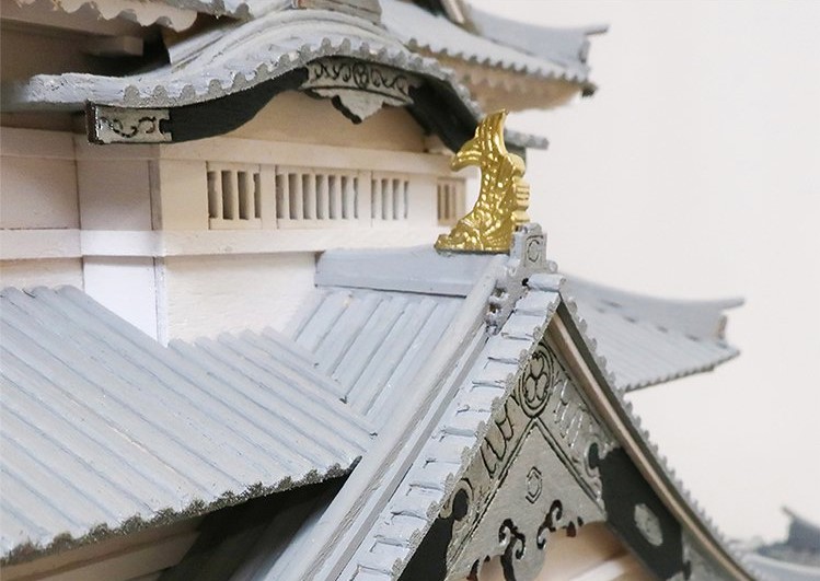 Sunpu Castle Japanese Castle Model, by Woody JOE