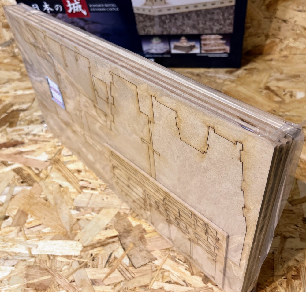 Sunpu Castle Japanese Castle Model, by Woody JOE