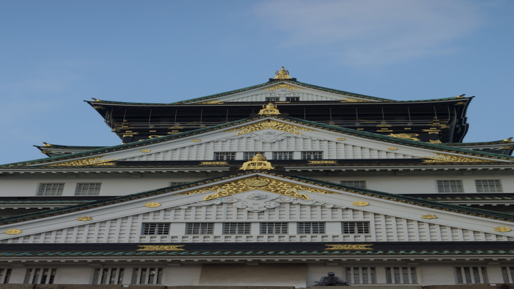 "Osaka Castle" Wooden Japanese Castle Model, by Woody JOE