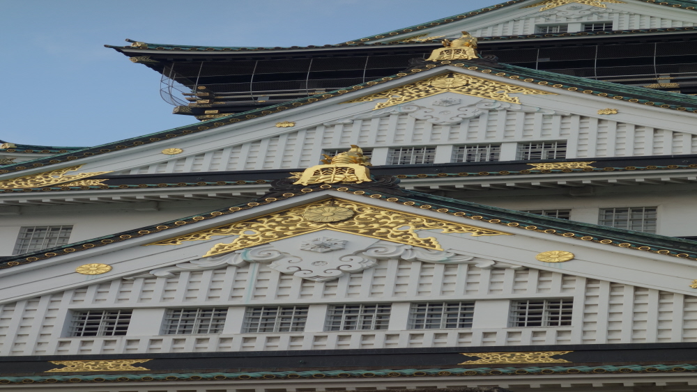"Osaka Castle" Wooden Japanese Castle Model, by Woody JOE