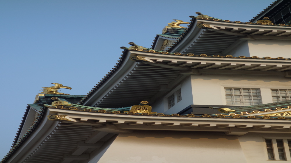 "Osaka Castle" Wooden Japanese Castle Model, by Woody JOE