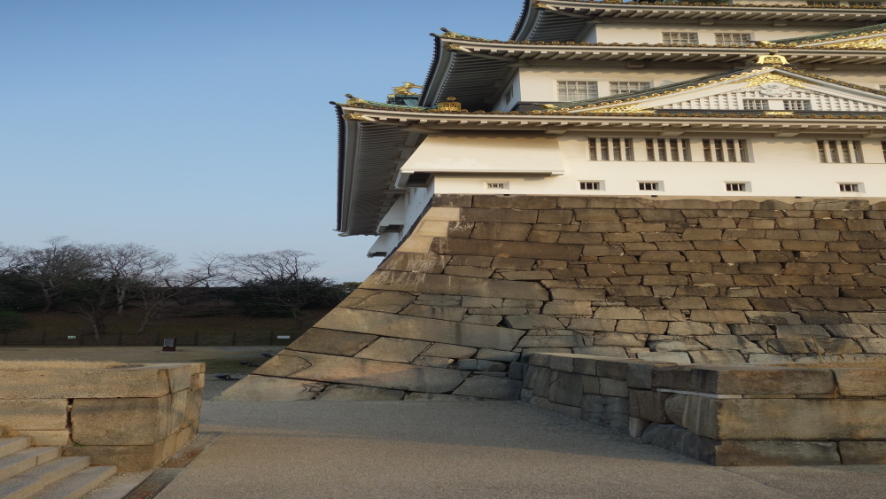 "Osaka Castle" Wooden Japanese Castle Model, by Woody JOE