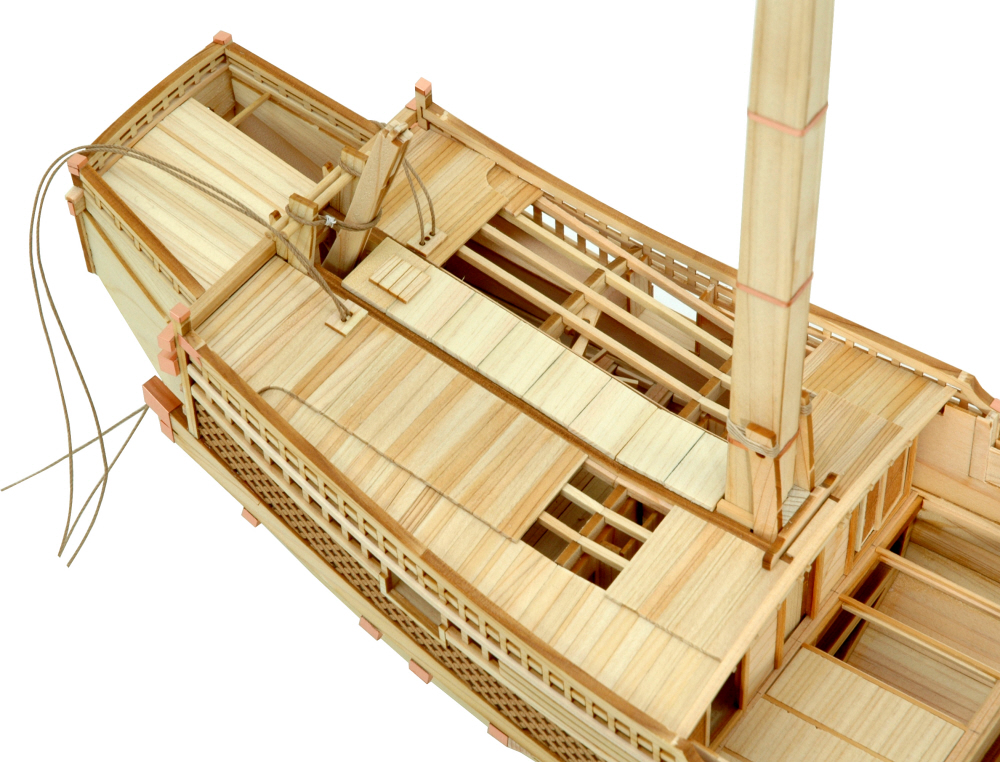 Japanese-style ship HIGAKI KAISEN Structure reproduction model, by ...