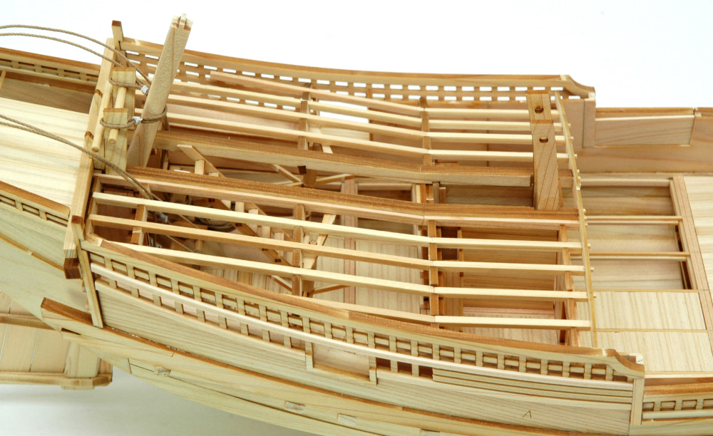 Japanese-style ship HIGAKI KAISEN Structure reproduction model, by ...