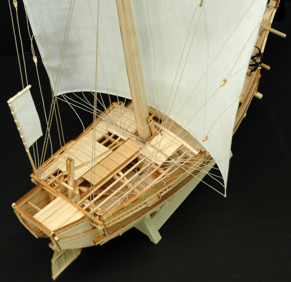 Japanese-style ship HIGAKI KAISEN Structure reproduction model, by ...
