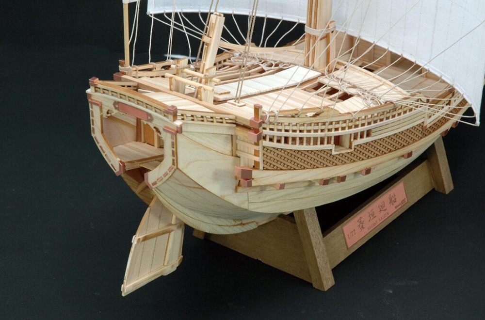 Japanese-style ship HIGAKI KAISEN Structure reproduction model, by ...