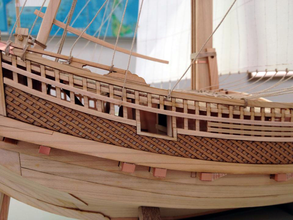 Japanese-style ship HIGAKI KAISEN Structure reproduction model, by ...