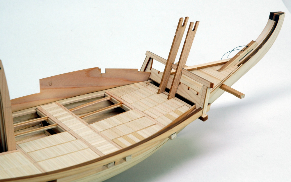 Japanese-style ship HIGAKI KAISEN Structure reproduction model, by ...