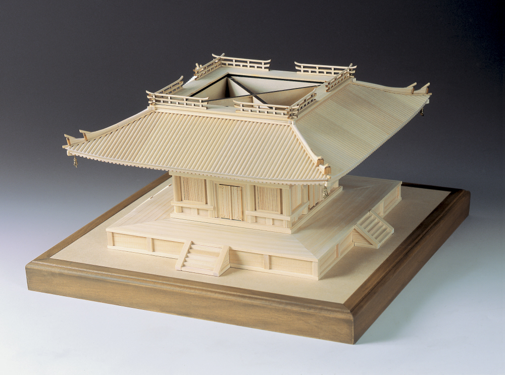"Kohfukuj / Goju-no-To" Wooden Japanese Temple Model, by Woody JOE