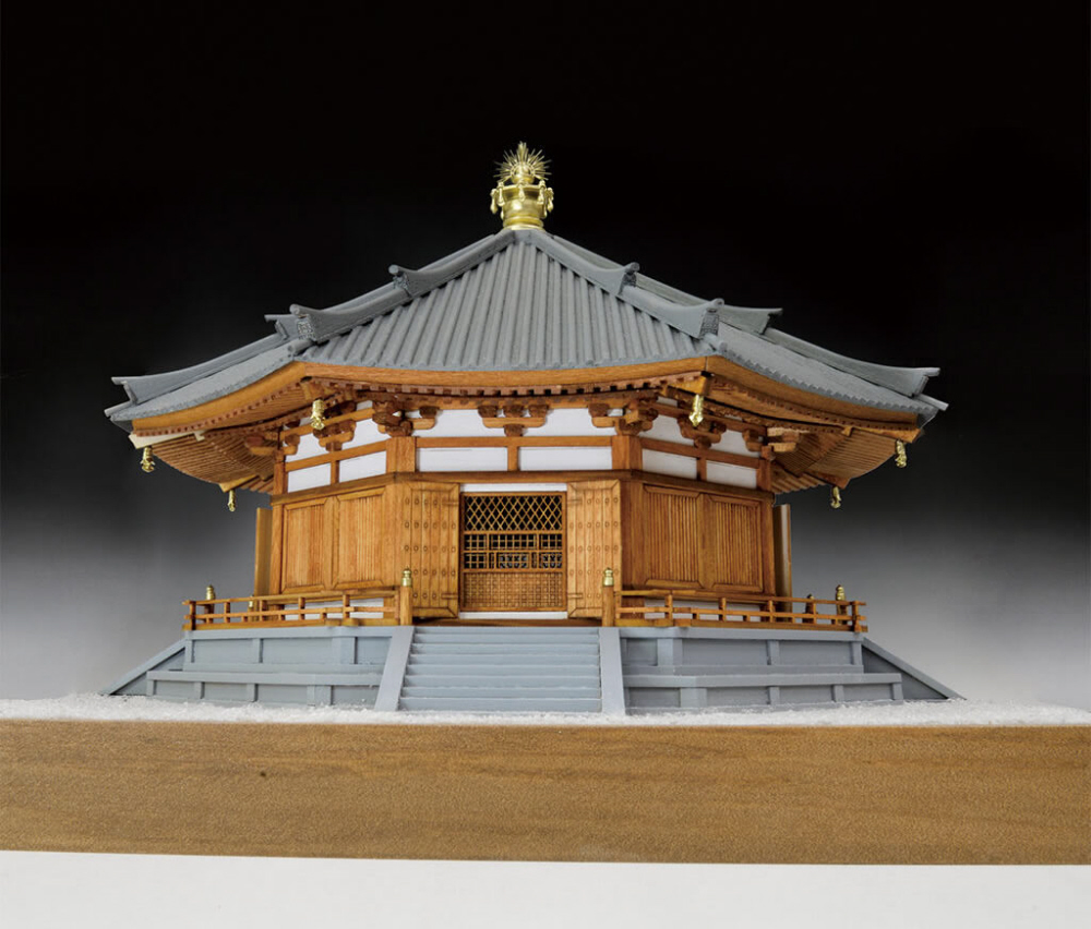"Houryji Temple Yumedono" Japanese Temple Model